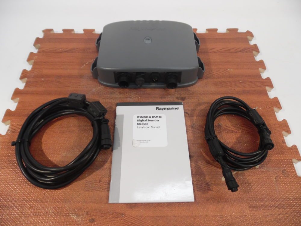 Raymarine DSM300 Sounder Module E63069 - Updated W/ Cables & Manual 90 ...