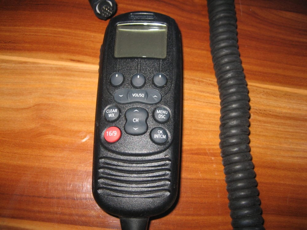 Raymarine RayMic260 VHF Marine Radio Handset 260 A80196 - Max Marine ...