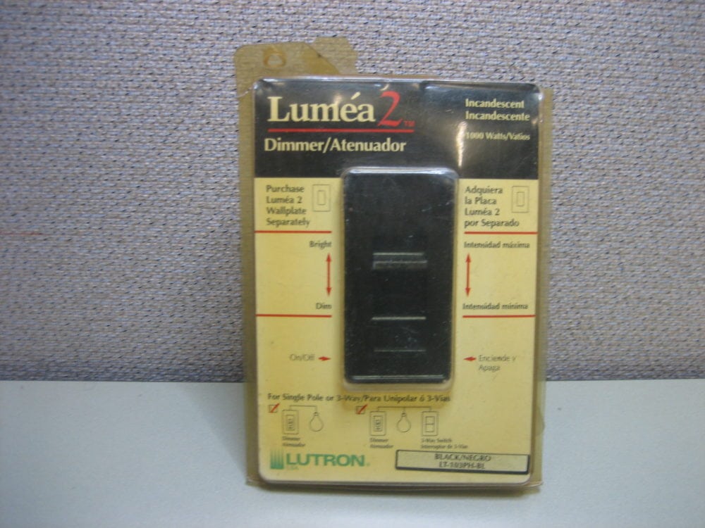 Lutron LT-103PH-BL Lumea2 Single or 3-Way Dimmer Level Switch - Max ...