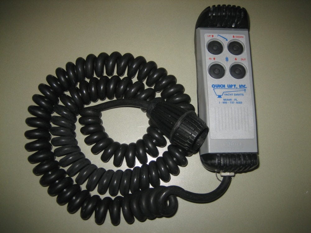 Quick Lift, Inc Yacht Davit REMOTE CONTROLLER - 5 Pin - Max Marine ...