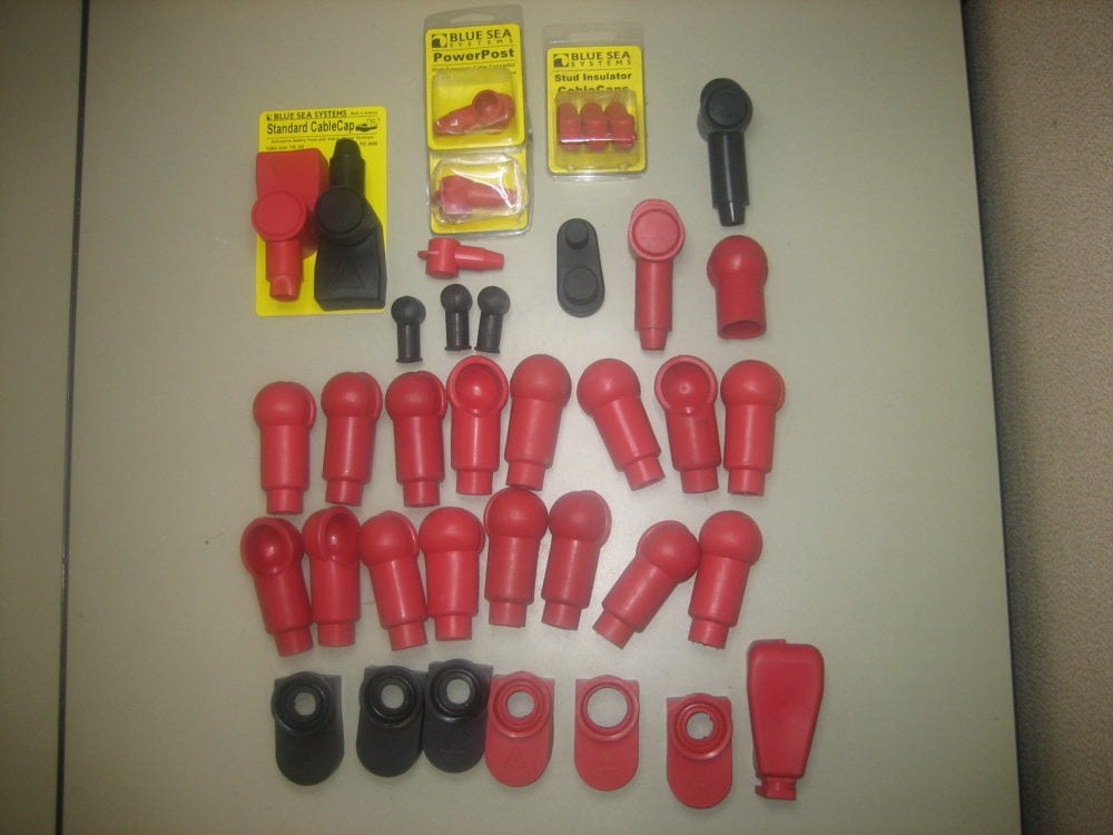 Blue Sea Systems Power Post Cable Caps Battery Terminal Insulator -LOT ...