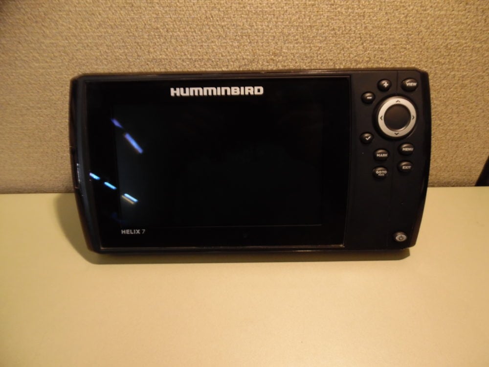 Humminbird Helix 7 DI GPS W/ Suncover and Power Cable FOR PARTS OR ...