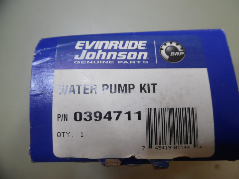 OEM Evinrude Johnson Bombardier 0394711 Water Pump Kit - Max Marine ...