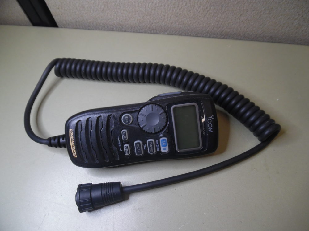 ICOM HM-162B VHF Command Microphone Mic III for IC-M504 and IC-M604 ...