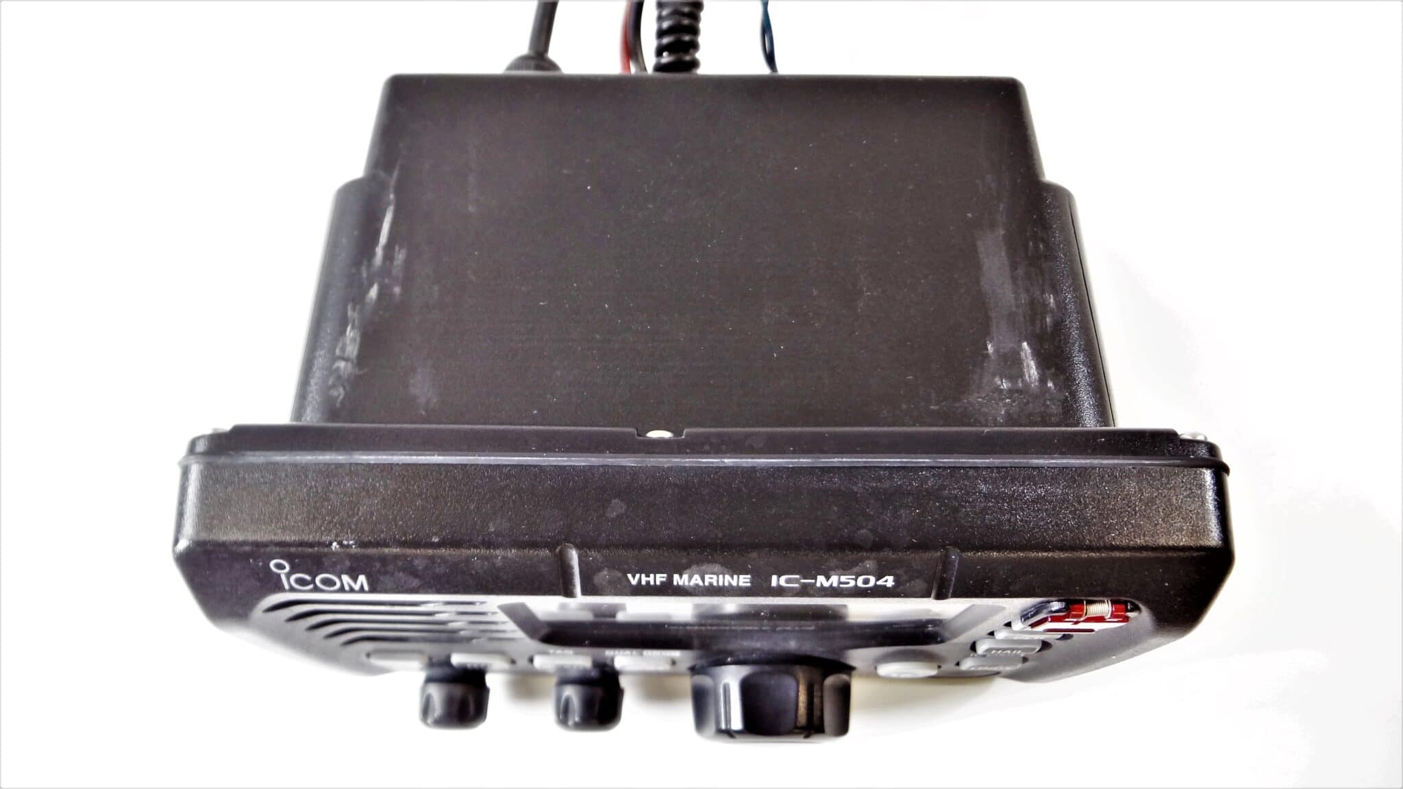 Icom IC-M504 Submersible Marine Fixed Mount VHF Radio Transceiver Unit ...