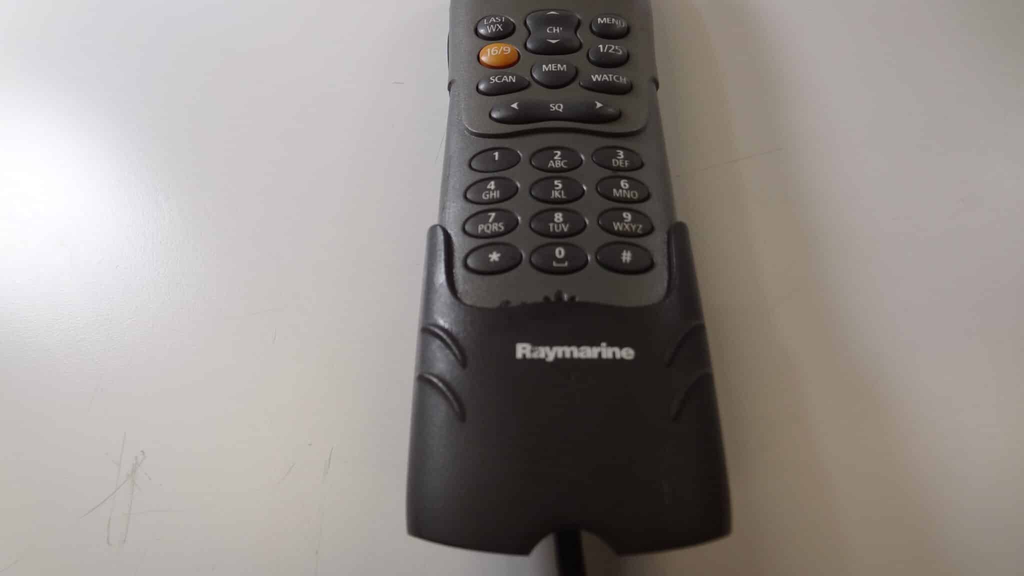 Raymarine RAY240 Marine VHF Radio Unit Handset Only E45009 Working and ...