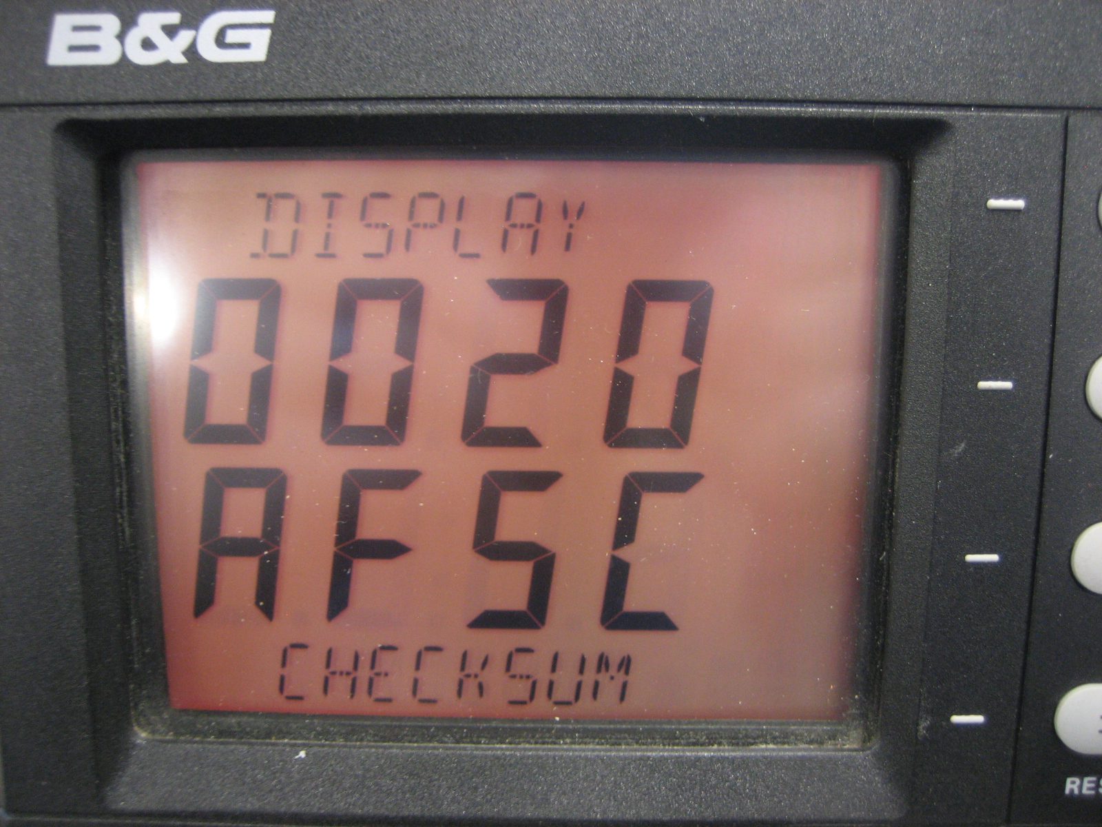 B&G/B & G/HS 2000-FFDU9712229-Display Head/TESTED/WORKING/90-Day ...